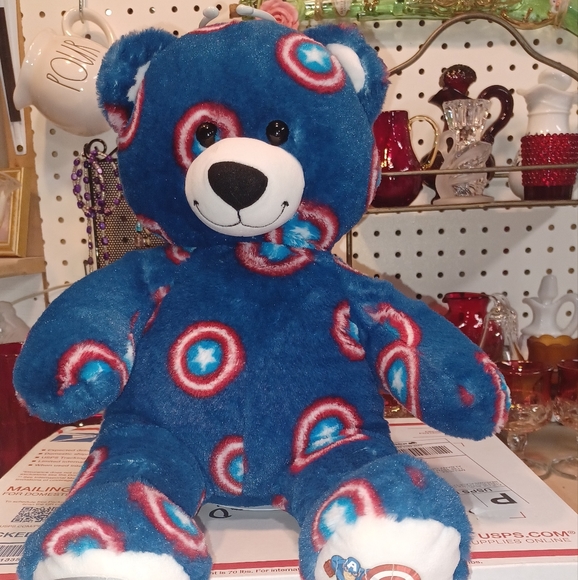 Build-A-Bear | Toys | Build A Bear Workshop Marvel Captain America ...